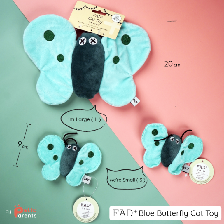 FAD+ Blue Butterfly Toy / S – Petto Parents